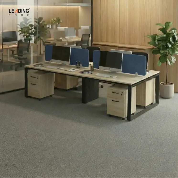 Triangle Series: Core Span Workstation Desk (Short Middle Leg) | 50 ...