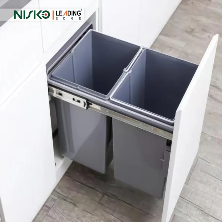 Built-in Dustbin with Ball Bearing Slide | 01-5305 - LEADING EDGE
