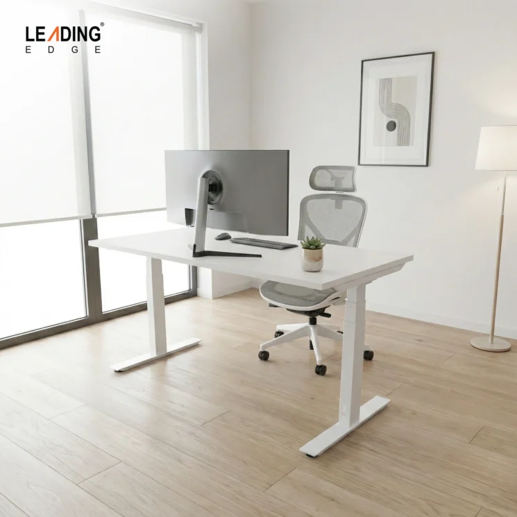 Electric Height Adjustable Table Dual Motor | 01-4676 - LEADING EDGE